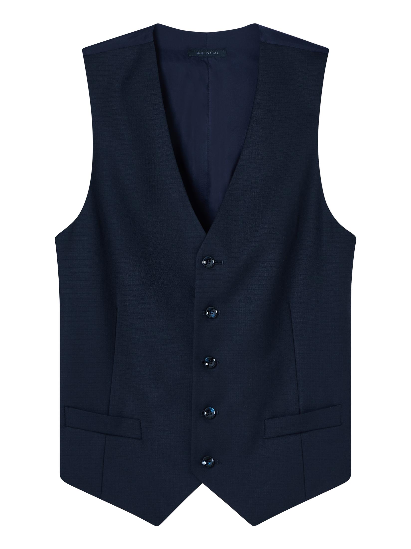 GIORGIO ARMANI Single-Breasted Virgin Wool Waistcoat